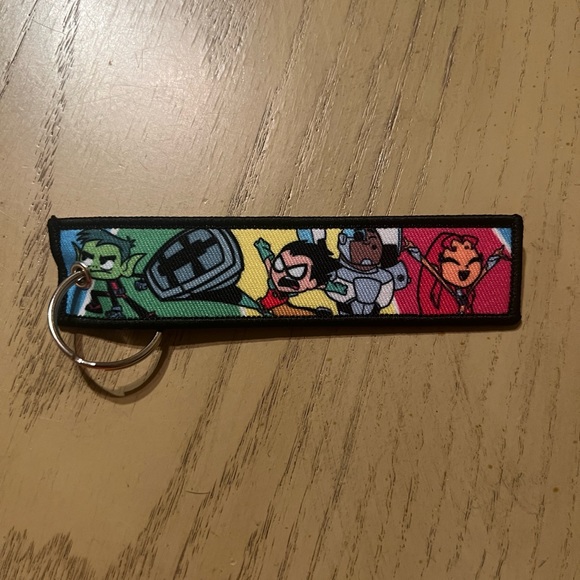 Accessories | Teen Titans Jet Tag Keychain | Poshmark
